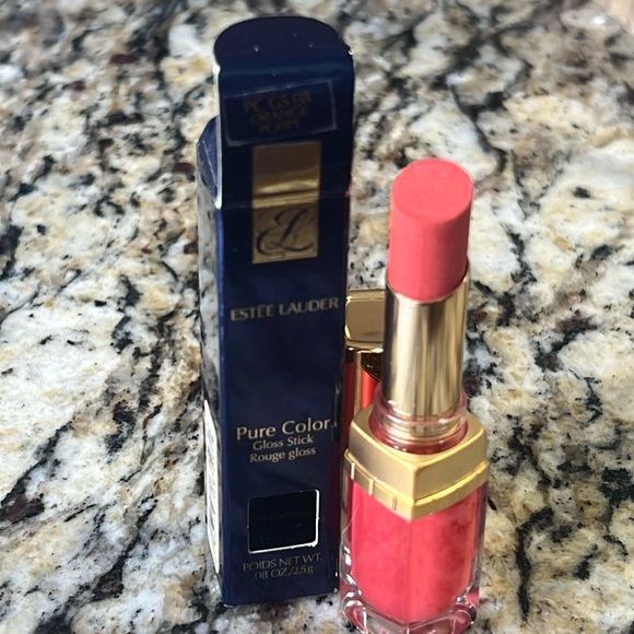 Estee Lauder | Makeup | Rare Orange Poppy Este Lauder Pure Color Gloss ...
